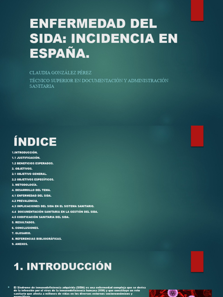 Proyecto Del SIDA | PDF | VIH / SIDA | VIH