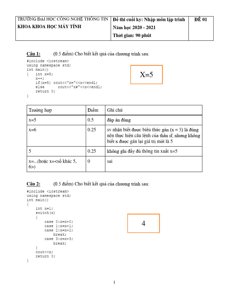 DeThi NMLT CK 2020 2021 De01 New | PDF