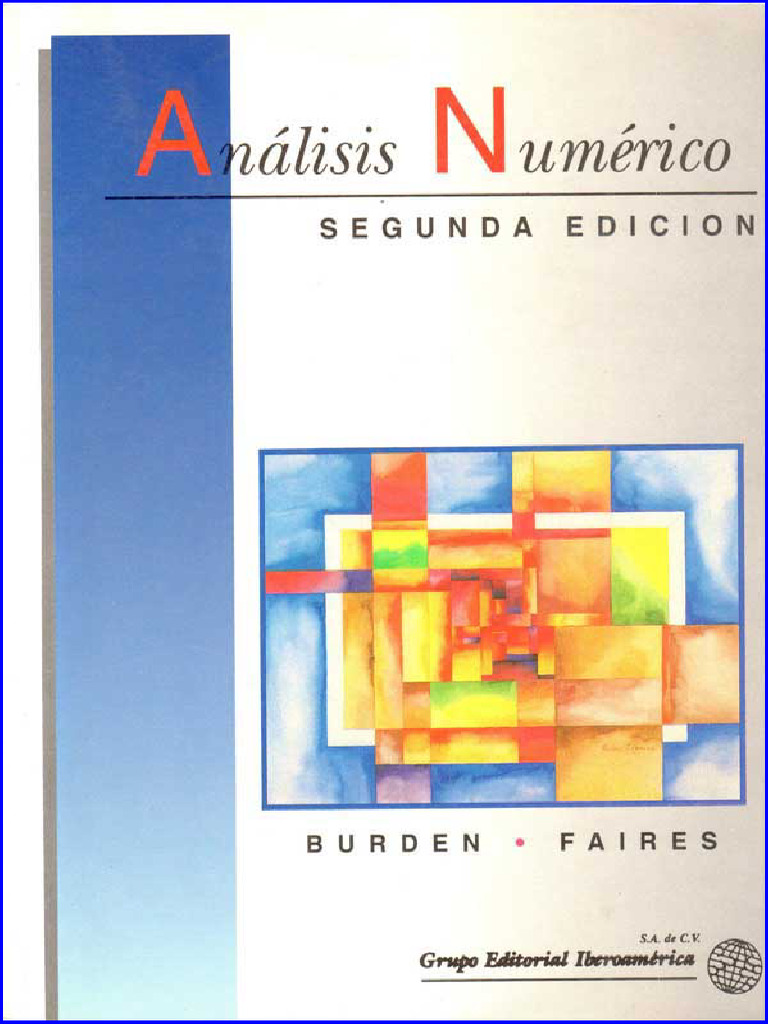 Analisis Numerico, 2da Edición - Richard L. | PDF Analisis Numerico, 2da Edición - Richard L. | PDF