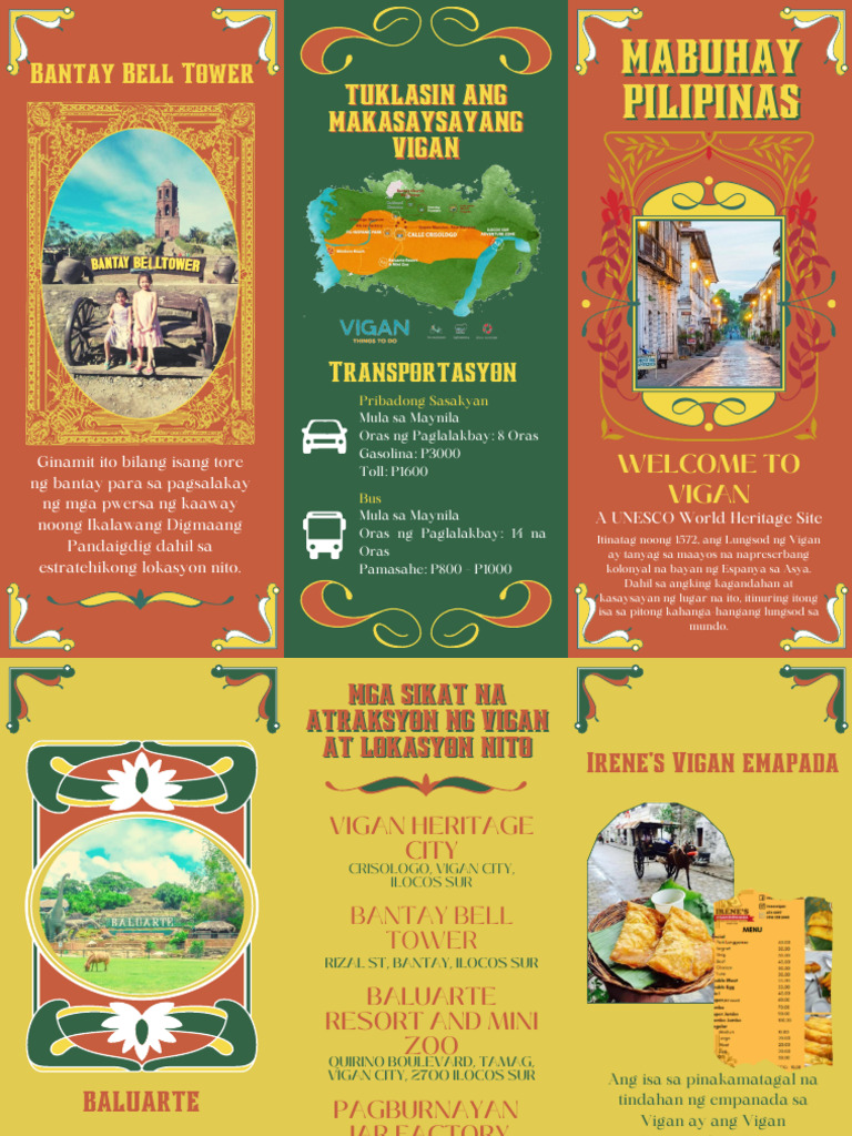 Vigan City - Brochure | PDF