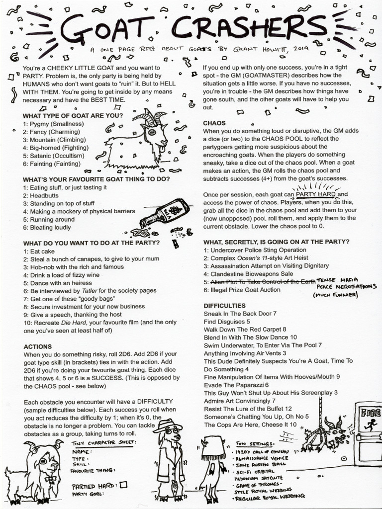 Goat Crashers 1 1 | PDF