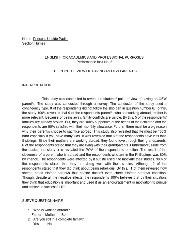 Survey | Download Free PDF | Parent | Sibling