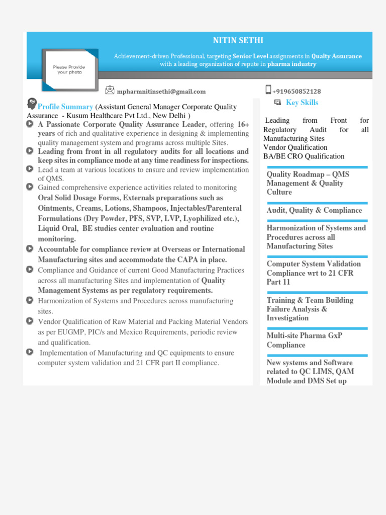 Nitin Sethi CV | PDF