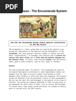 Encomienda System in Philippine History | PDF | Colonization Of The ...