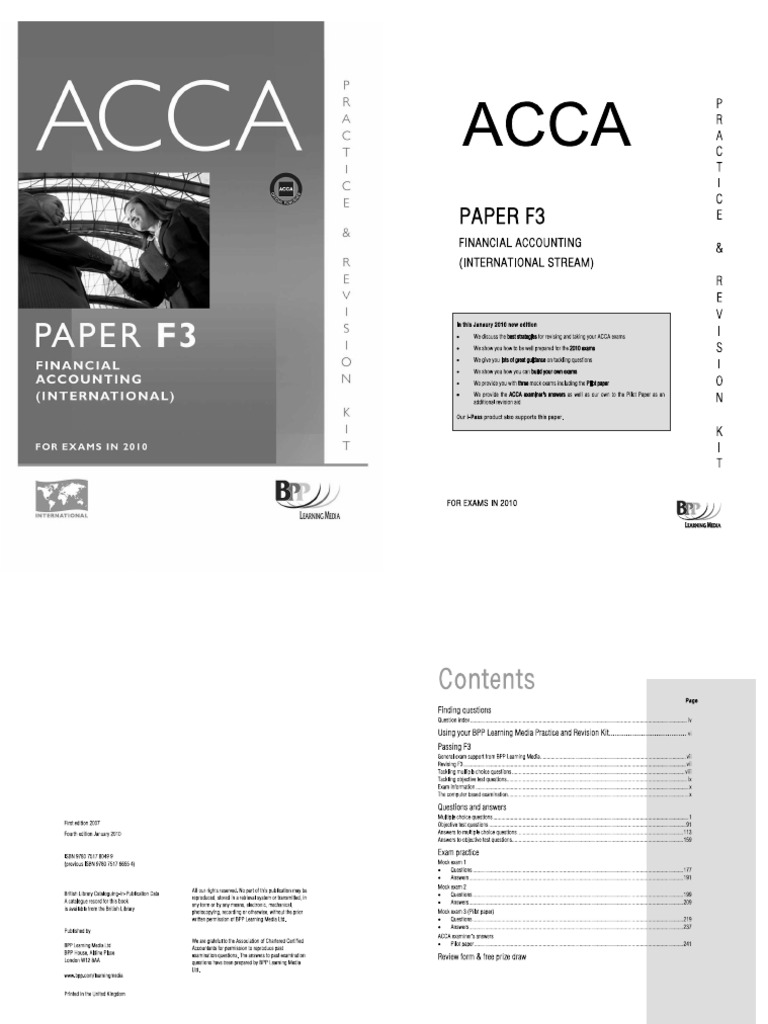 f3 Revision Kit | PDF