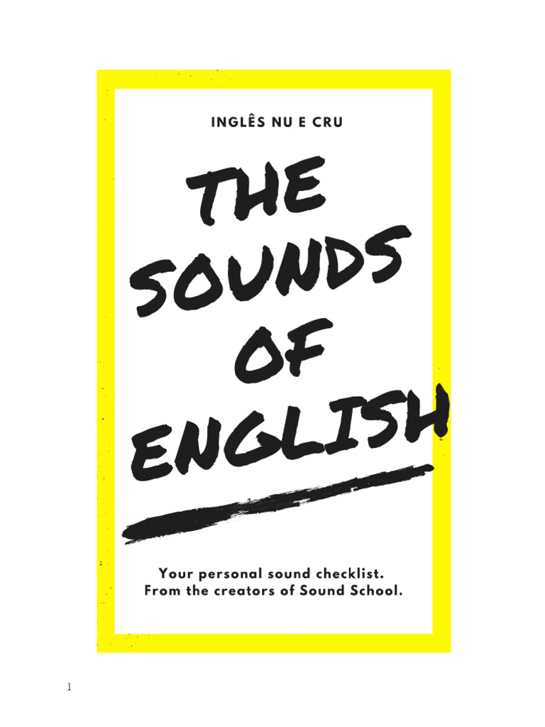 The Sounds of English (English) | PDF