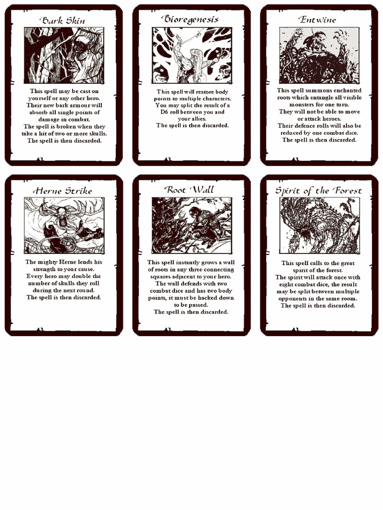 Ethica Forest Spells | PDF