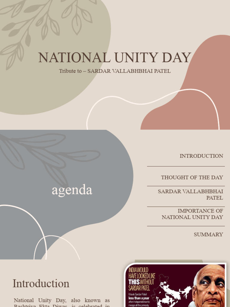 National Unity Day | PDF