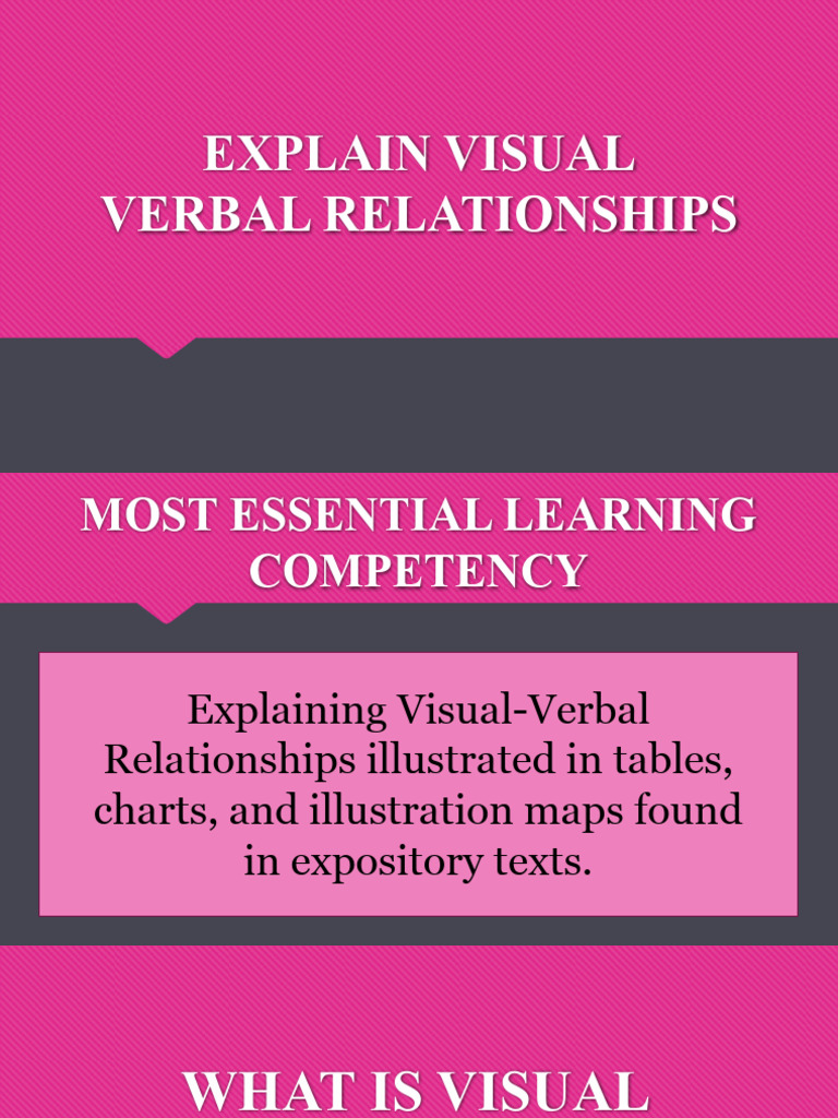 Visual Verbal Relationships Group 2 English | PDF | Chart | Nonlinear ...
