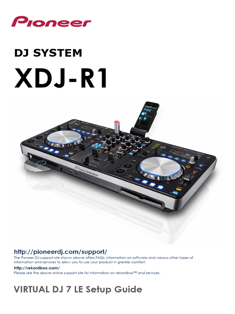 XDJ-R1 Setup Guide For VitualDJ 7 LE E3 | PDF | Installation (Computer ...