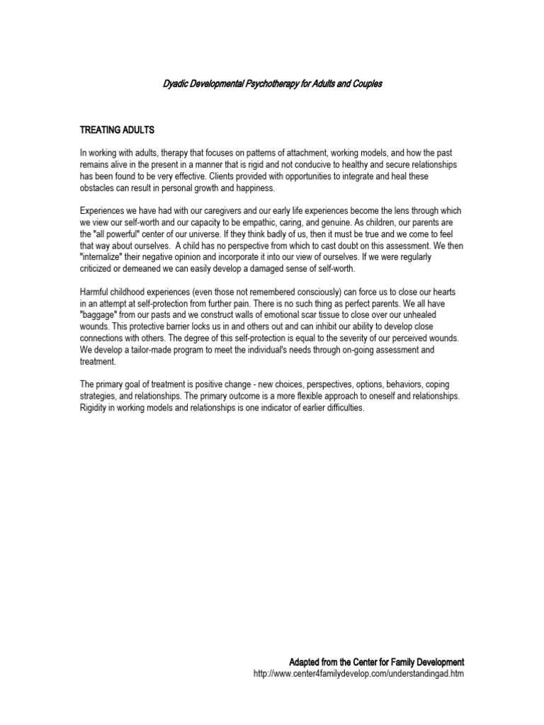 Adult Attachment Styles-1 | PDF | Attachment Theory | Social Psychology