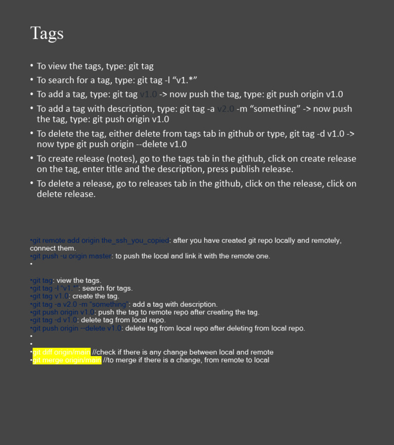 Git Notes | PDF | Computers