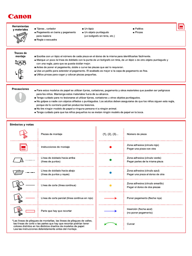 Instrucciones Básicas | PDF