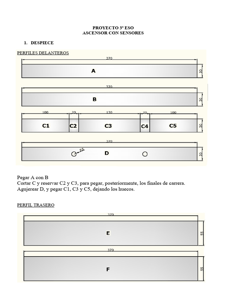 Proyecto Ascensor Pdf
