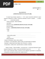 Model Adresa de Inaintare Documente | PDF