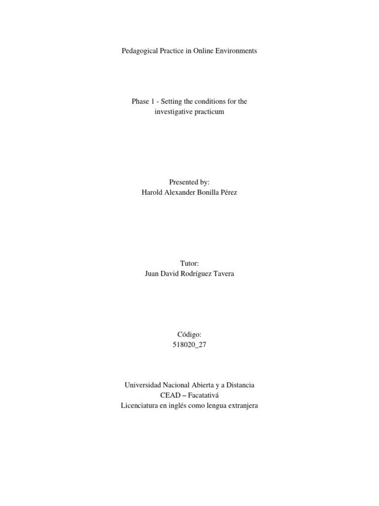 Pedagogical Practices in Online Education | PDF | Educational Technology | Learning