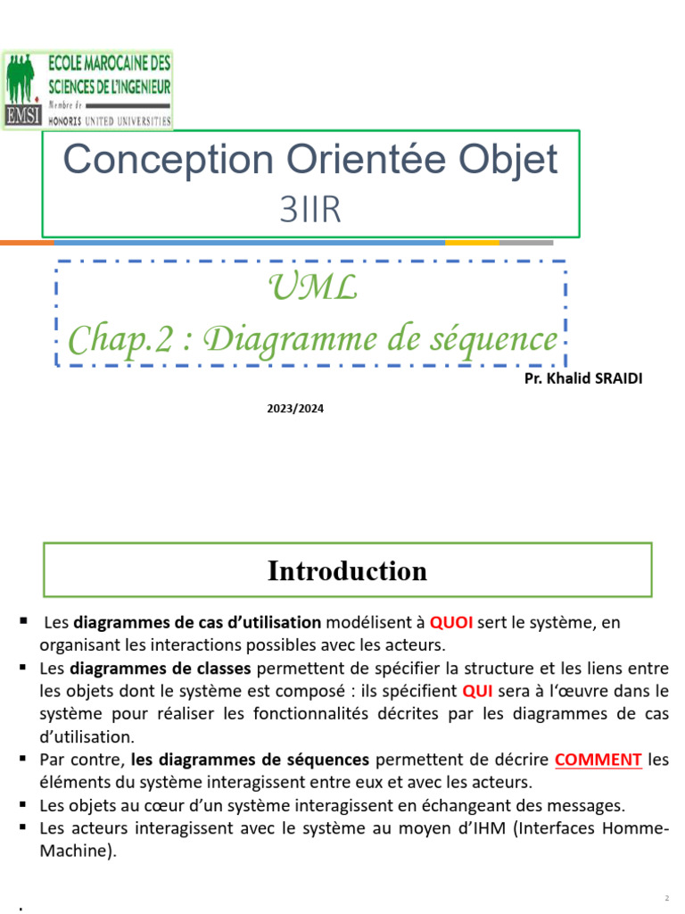 Chap 2 - Diag Séquence | PDF