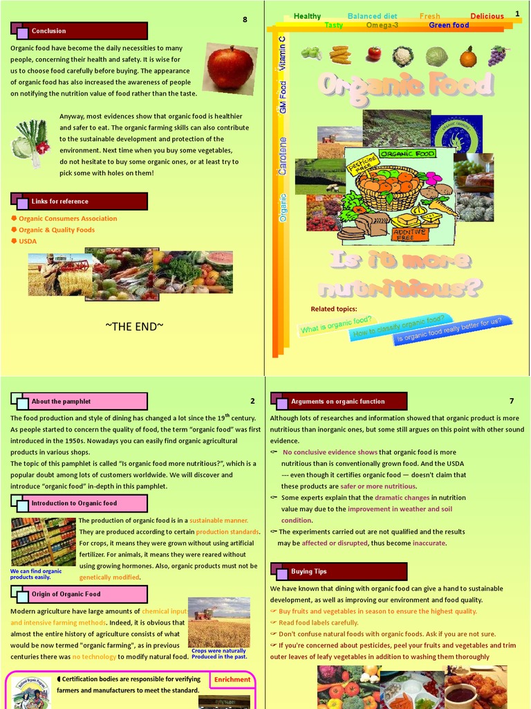 Pamphlet 2 | PDF | Organic Foods | Organic Farming