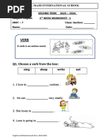 Grade 2 Homophones Worksheet | PDF