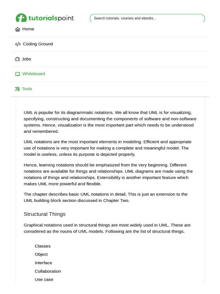 UML - Basic Notations | PDF