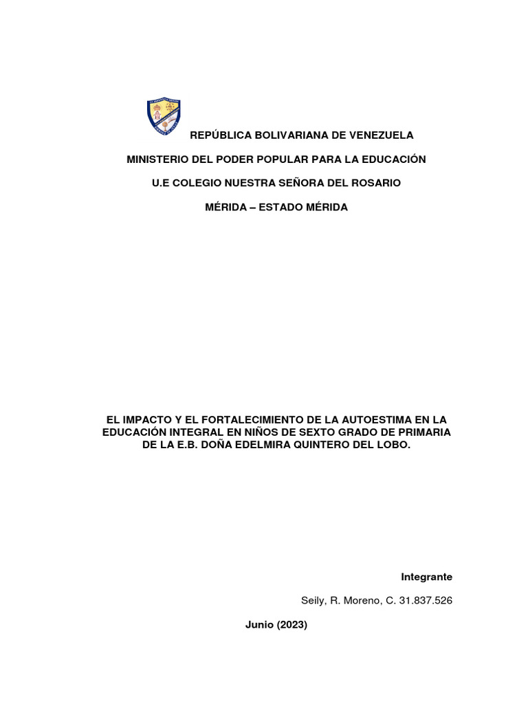 Proyecto Final | PDF Proyecto Final | PDF
