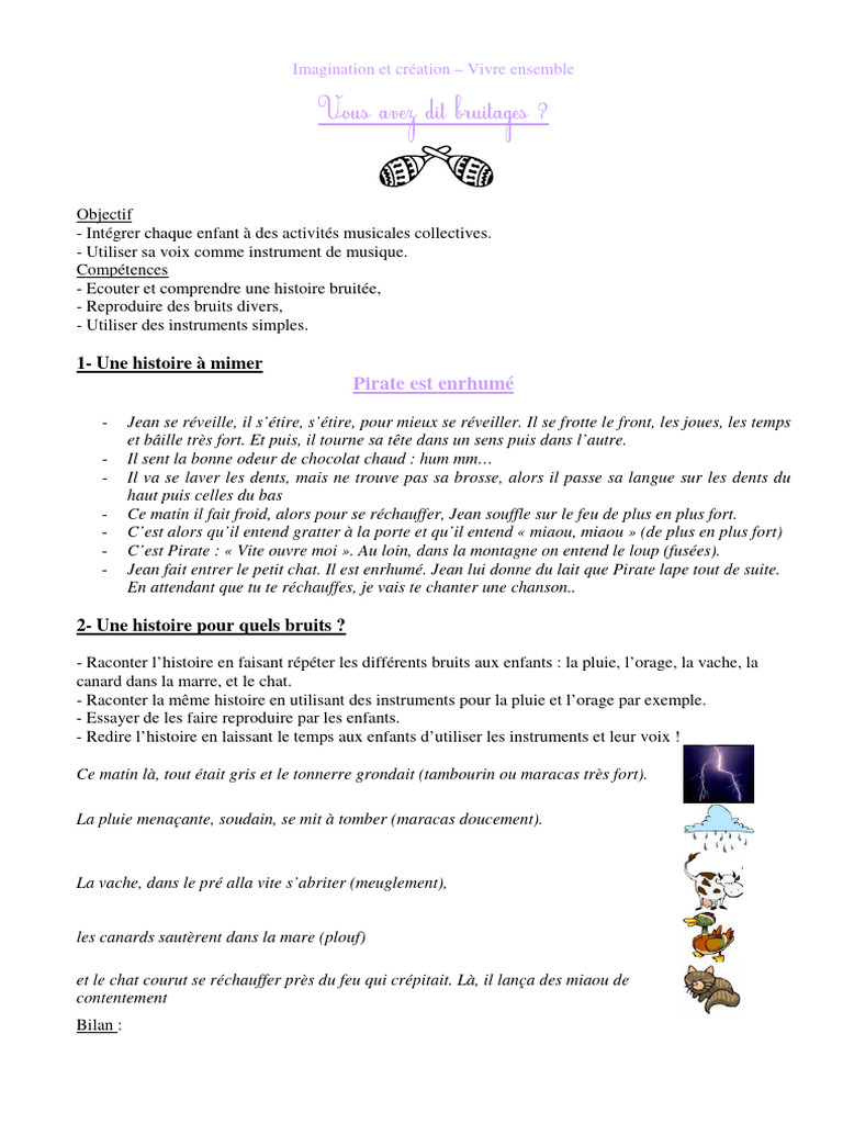 Bruitages | PDF