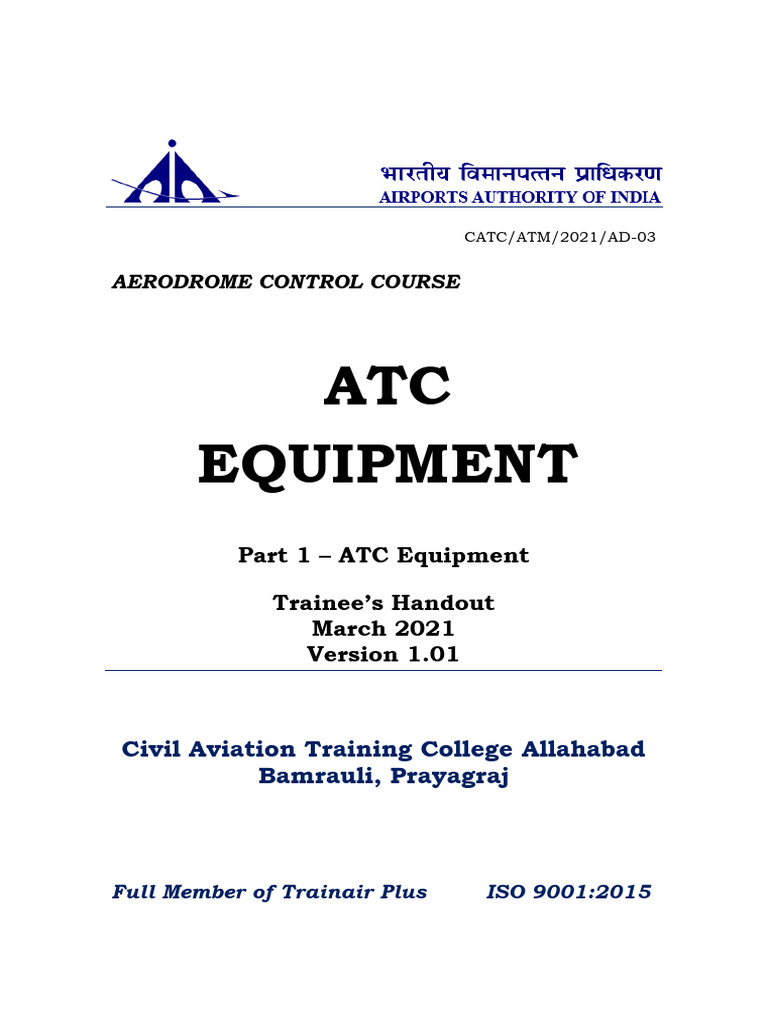 Ad-03 Atc Equipment-8 | PDF | Technology & Engineering