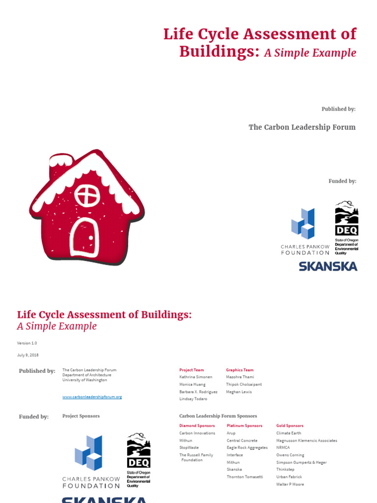 LCA Building Materials | PDF | Life Cycle Assessment
