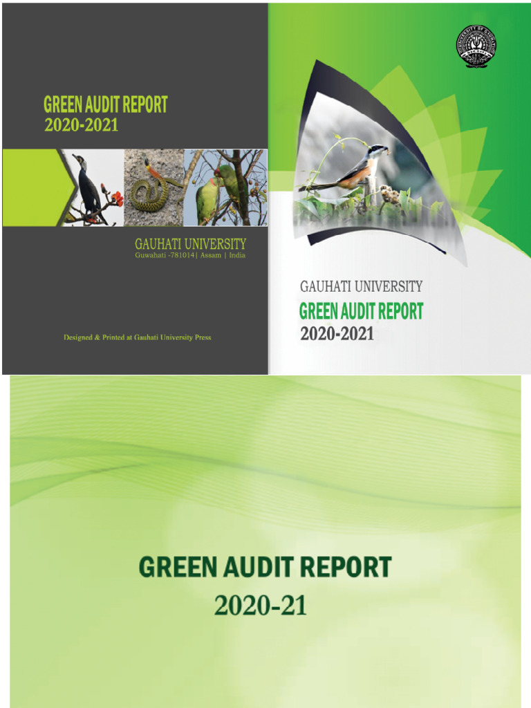 Green Audit Report 2020 2021 Guwahati University)( | PDF