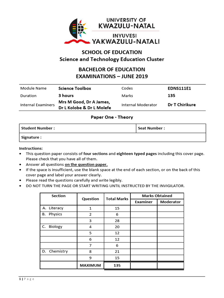 Toolbox (Theory) June2019 | PDF