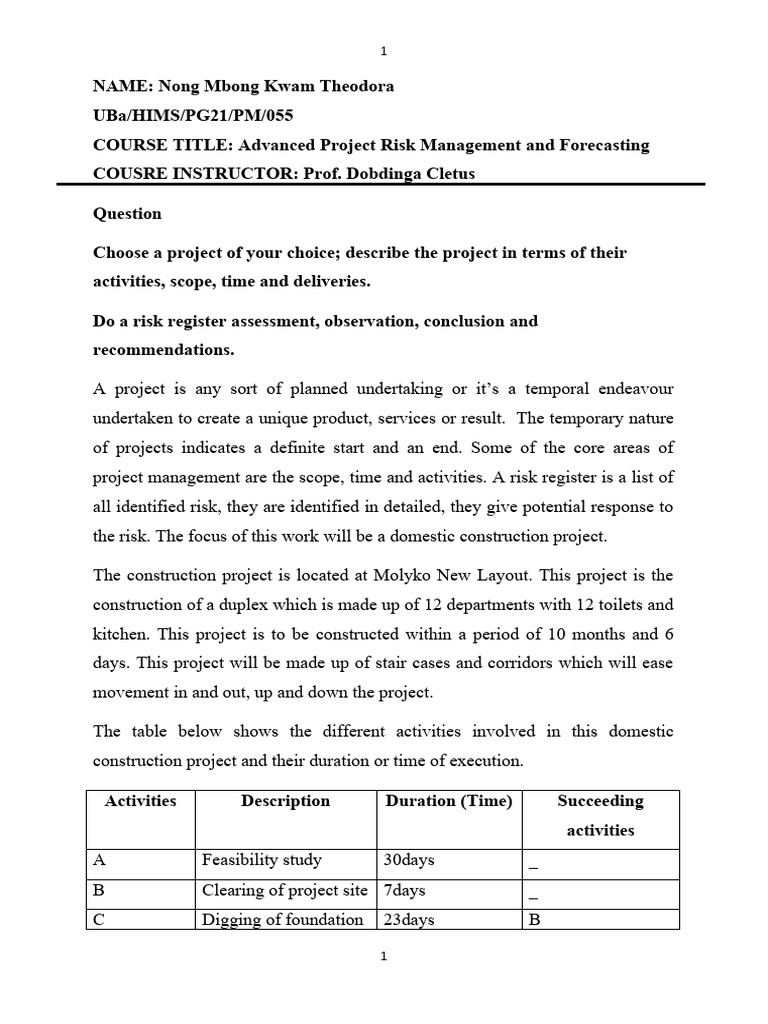 Risk MGT Assignment | PDF | Risk | Insurance