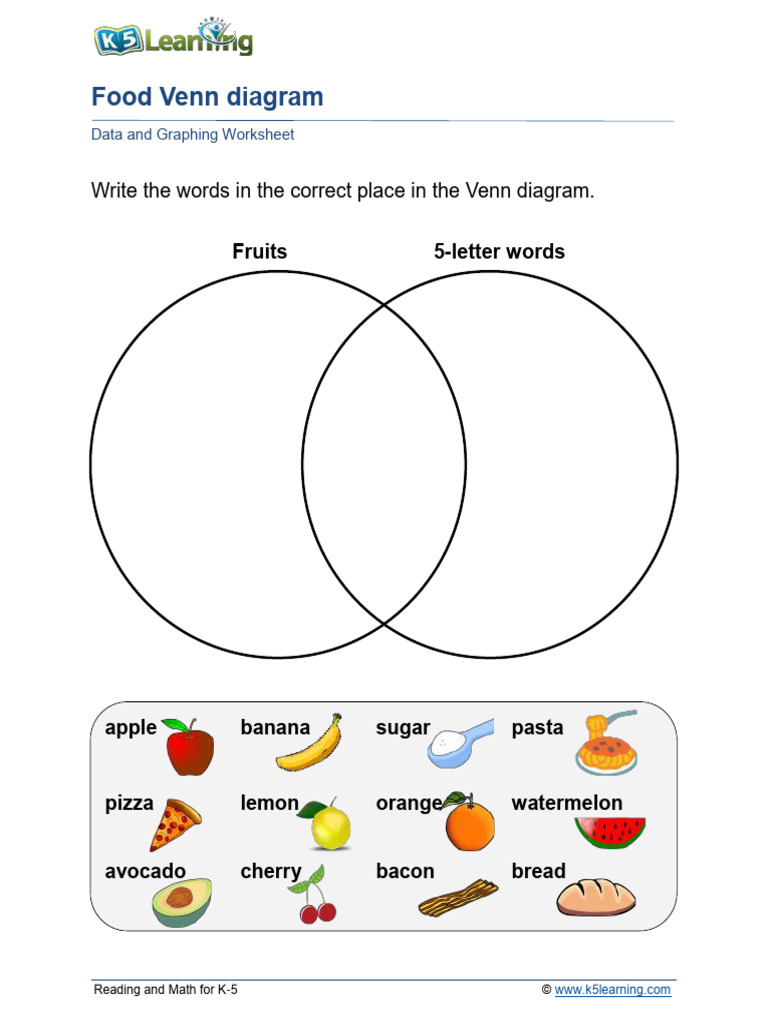 Grade 3 Venn Diagrams B | PDF