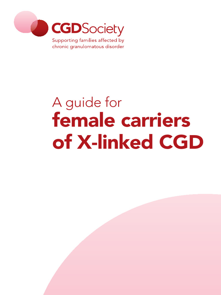 CGDS Female Carriers Guide | PDF | Clinical Medicine | Epidemiology