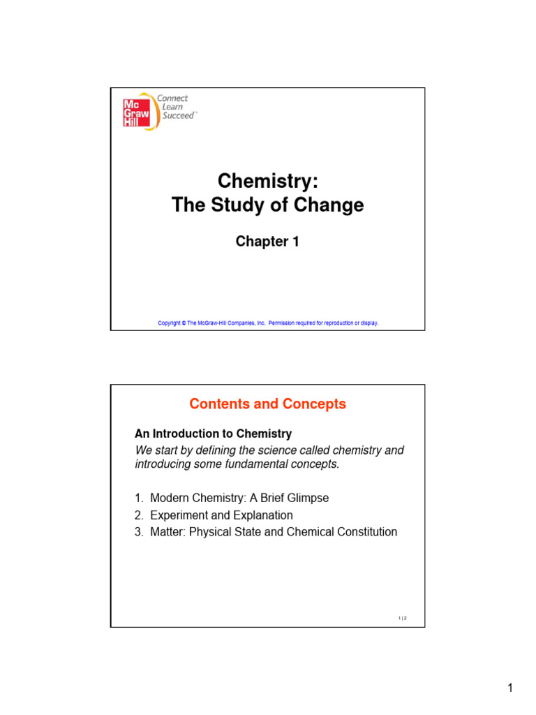 Chm101 Chapter 1 Pdf Chemical Substances Mixture