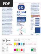 GM Emollient Ladder | PDF | Topical Medication | Dermatitis