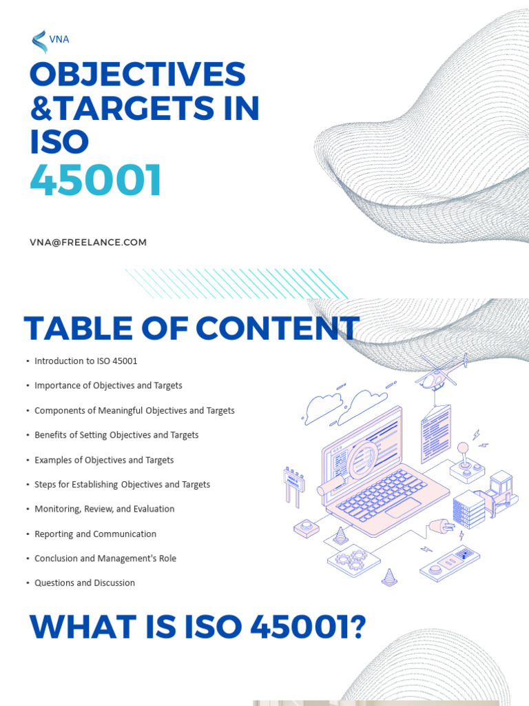 ISO 45001 Objectives and Targets Guide | PDF | Occupational Safety And ...