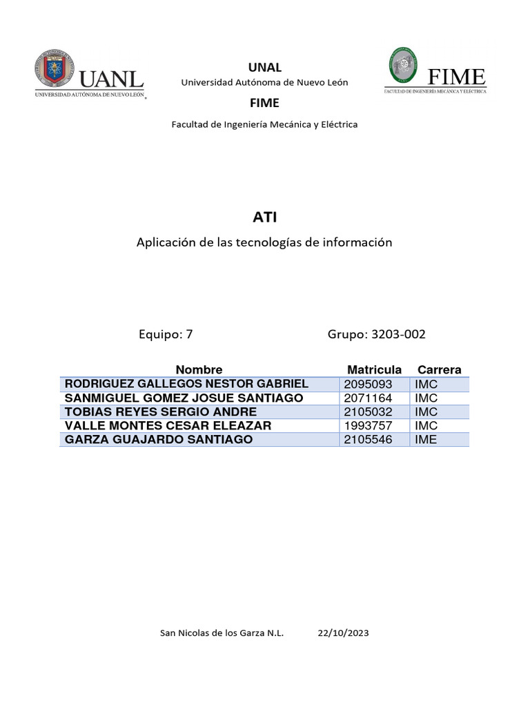 Af4 Equipo7 Ati | PDF | Mecatrónica | Ingeniería