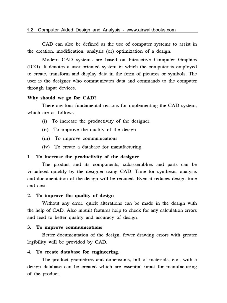 CADA Module 1 | PDF | Computer Aided Design | Computer Graphics