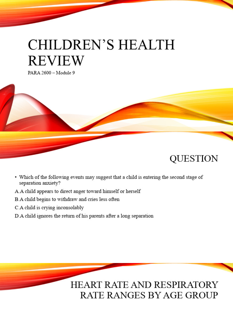 Module 9 Review Questions Summary | PDF | Pain | Naloxone