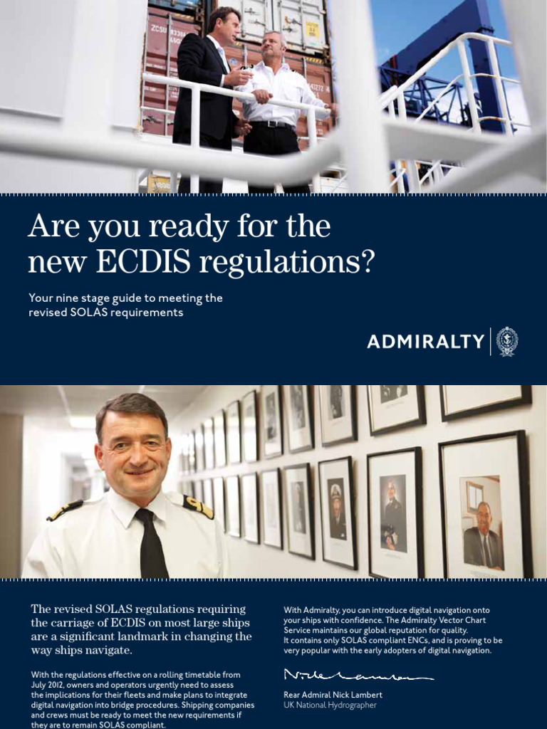 Getting Ready For The New ECDIS Regulations ADMIRALTY | PDF ...