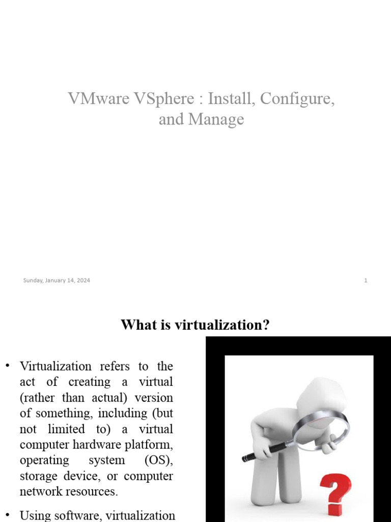 Vmware Vsphere App | PDF | Virtualization | Virtual Machine