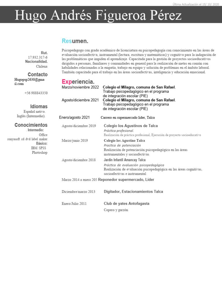CV Hugo | PDF