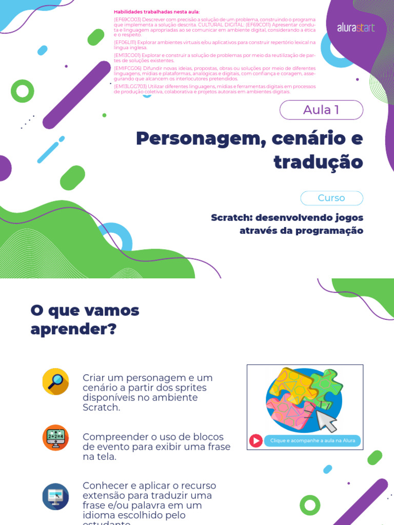 Scratch: Introdução à Programação | PDF | Traduções | Swift (linguagem ...