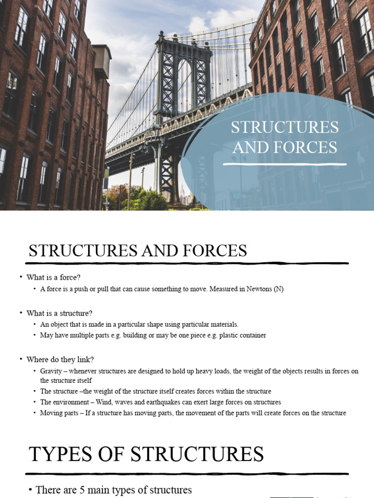 Structures and Forces | PDF