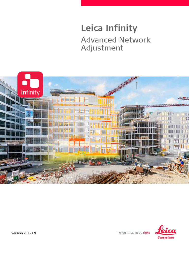 Leica Infinity Advanced Adjustment Guide | PDF | Outlier | Matrix ...