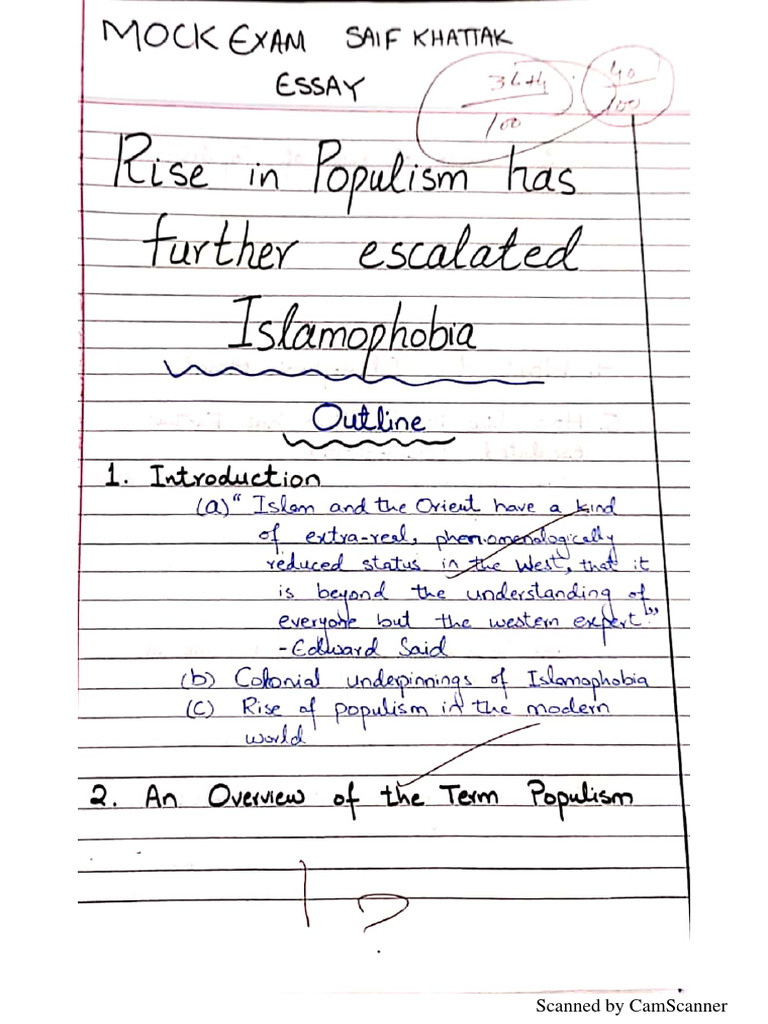 CSS Topper's Essay Mock Exam | PDF