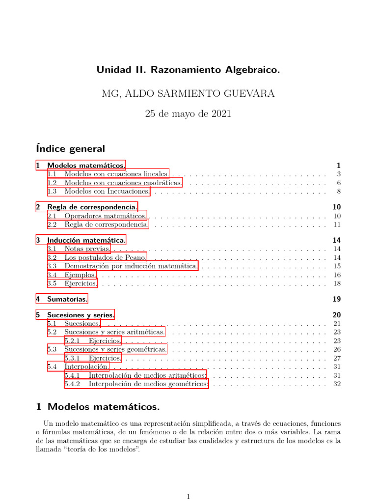 2021 - A (2) - Modelos Matematicos | PDF | Modelo matemático | Variable (Matemáticas)