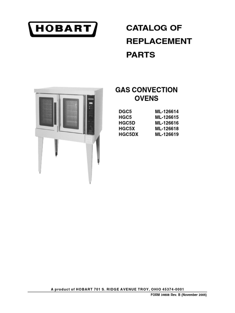 Hobart DGC5 | PDF | Screw | Electrical Engineering