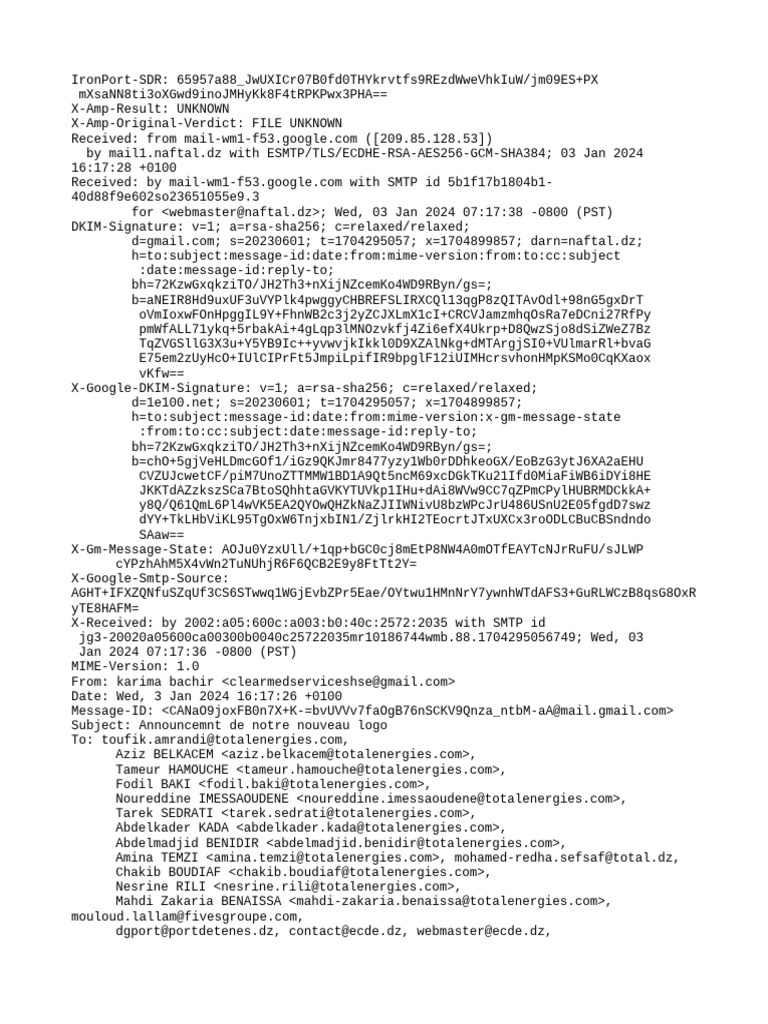 Original Message | PDF | Internet Standards | Online Services