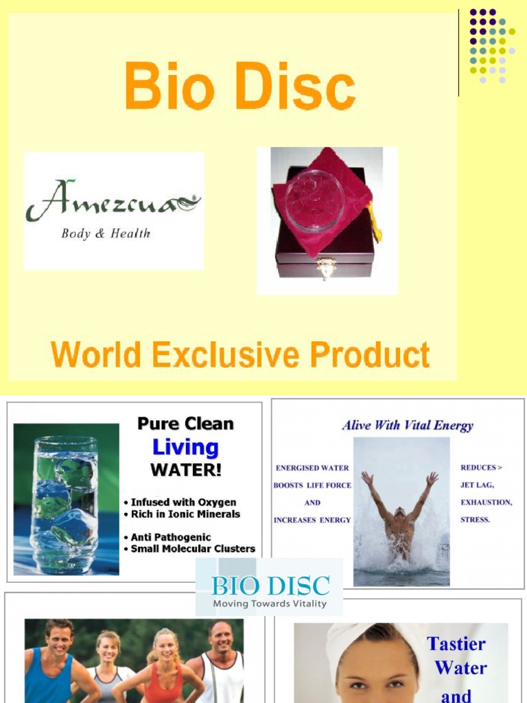 Bio-Disc For Retail | PDF | Poison | Water